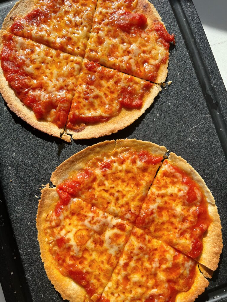 Mini Tortilla Pizzas! (made in muffin tin) - rachLmansfield