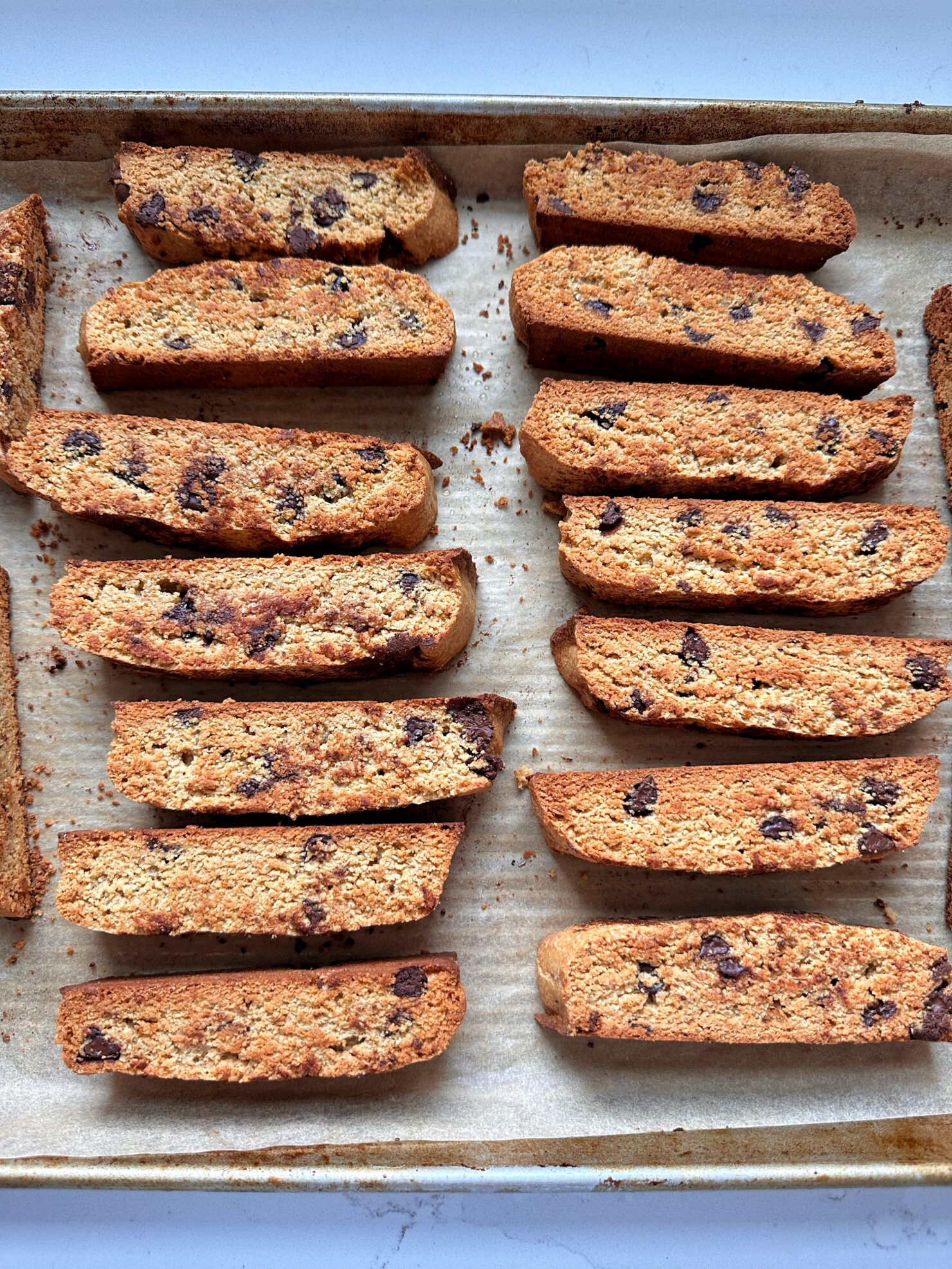 Almond Flour Mandel Bread (Passover friendly!) - rachLmansfield