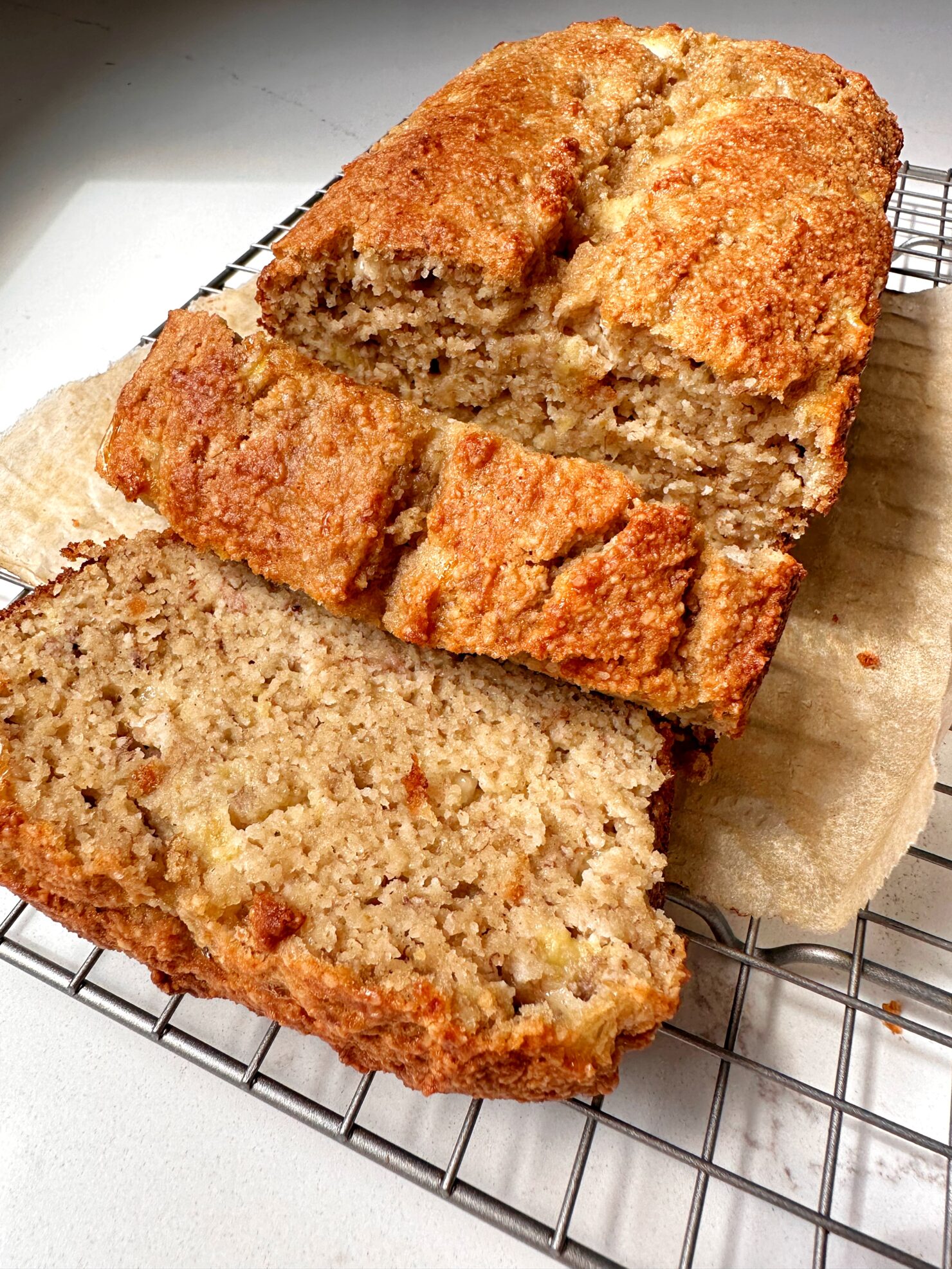 Delicious Cottage Cheese Banana Bread - rachLmansfield