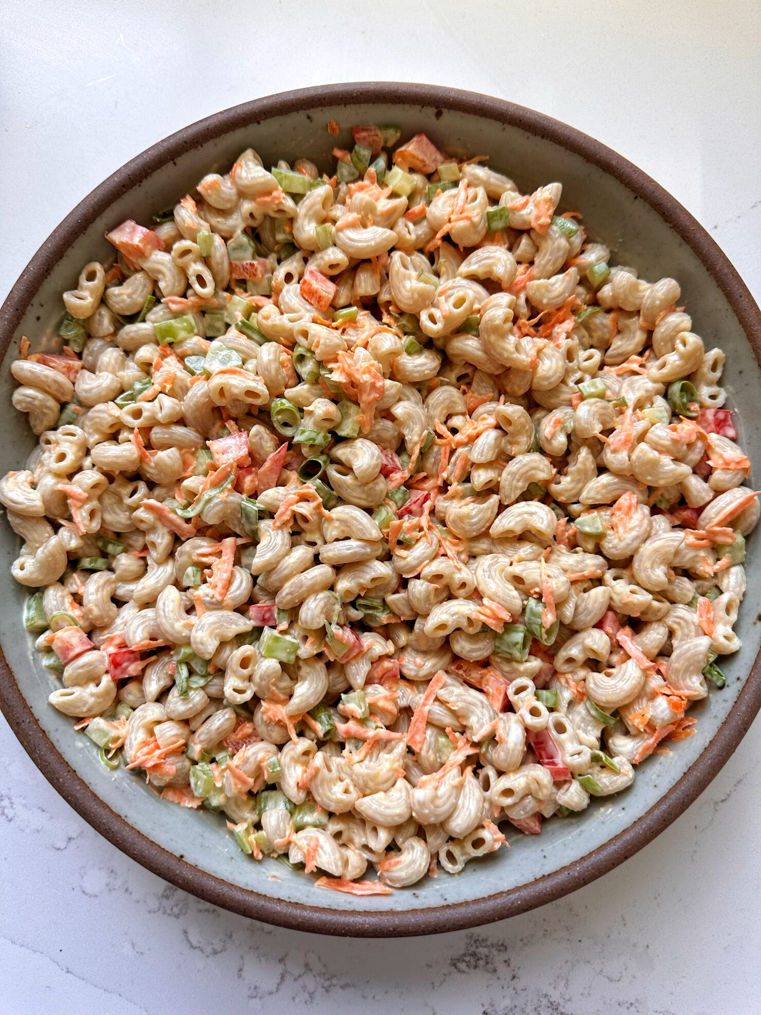 Deli-Style Macaroni Salad (gluten-free) - rachLmansfield