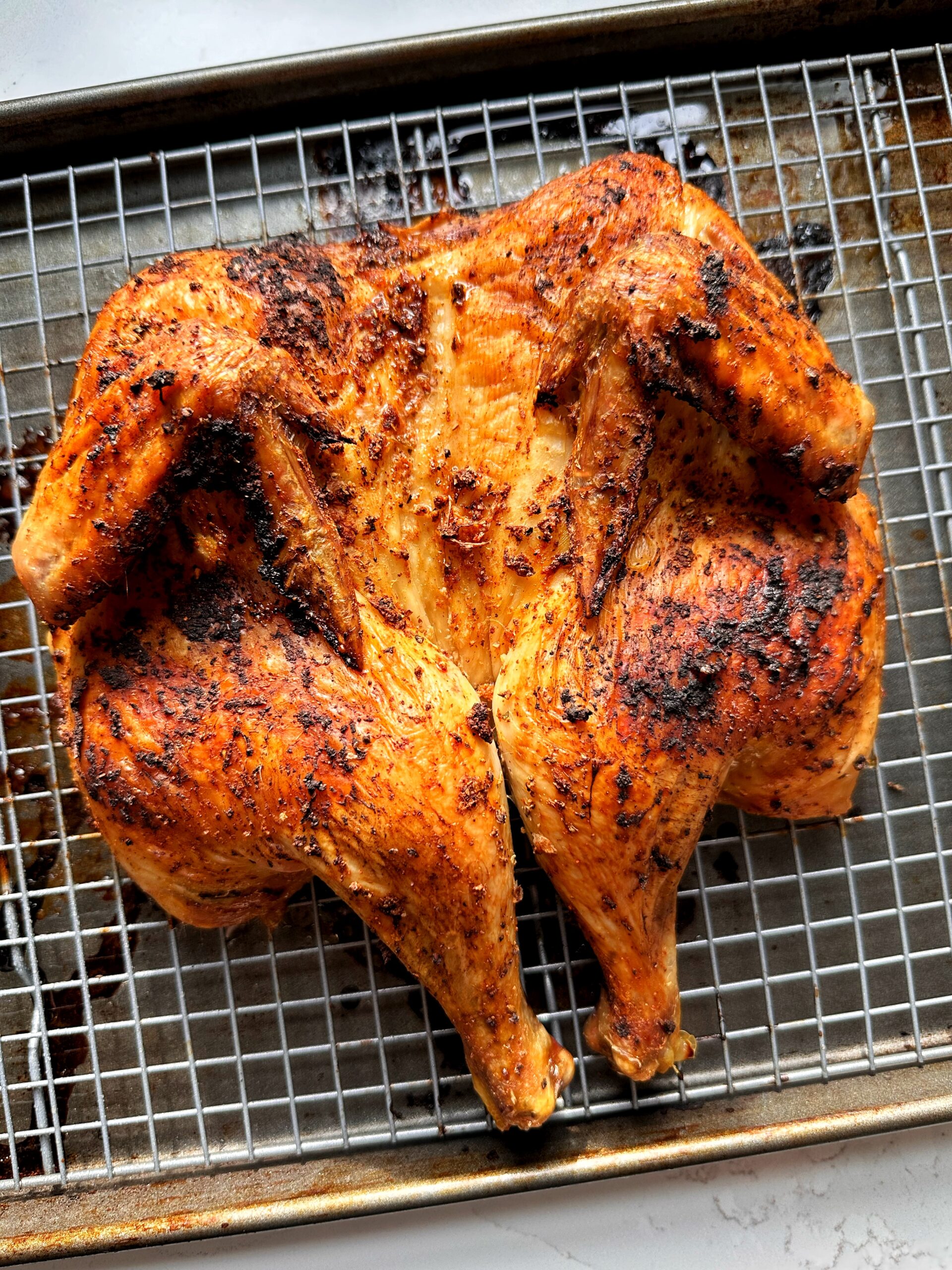 EASY Spatchcock Chicken - rachLmansfield