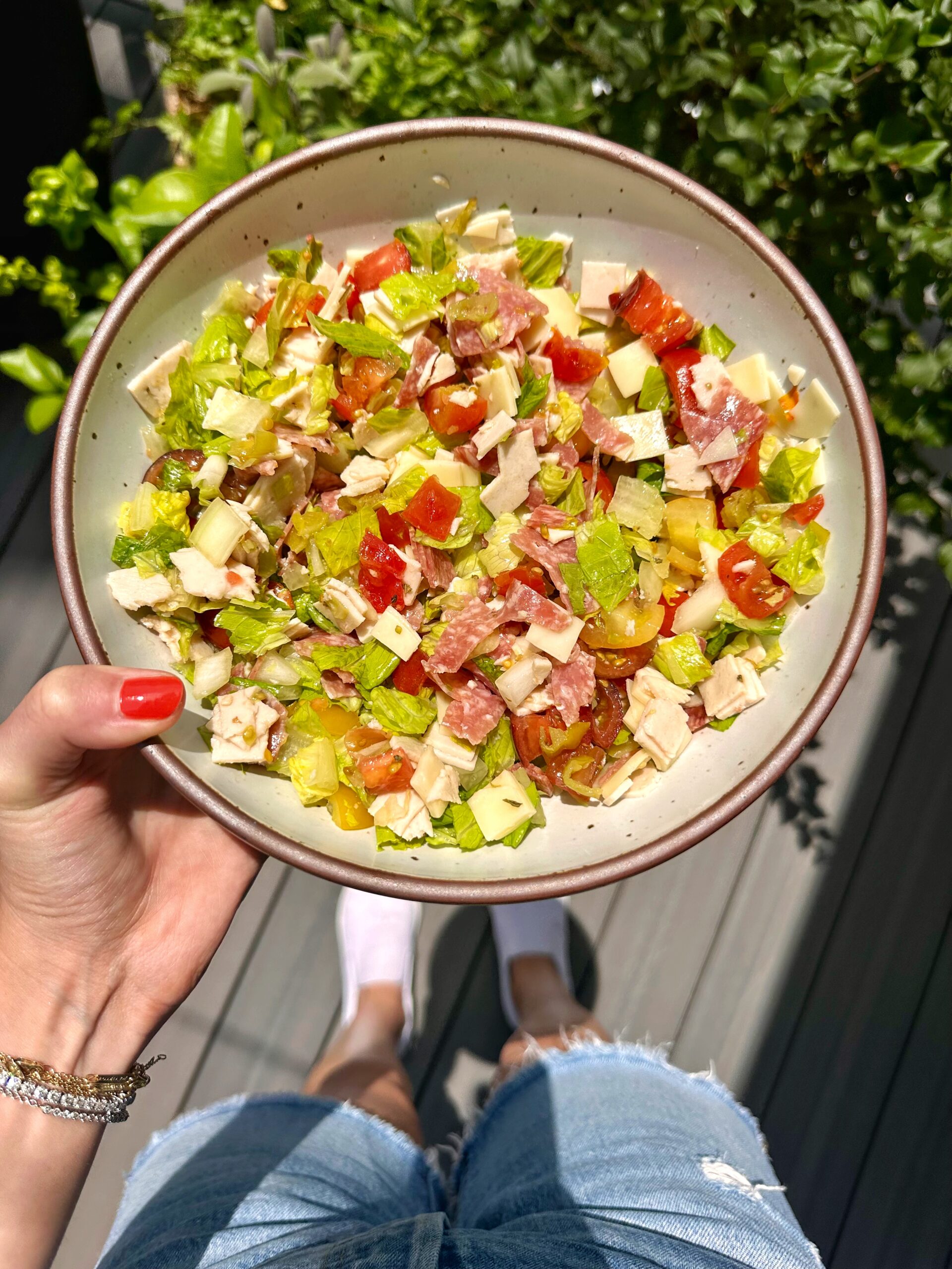 Jersey Mike's Sub in a Tub Salad (the viral recipe) - rachLmansfield